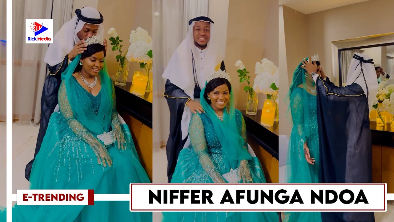 VIDEO: NIFFER Afunga Ndoa akiwa DUBAI/Hivi ndivyo mambo yalikuwa - YouTube