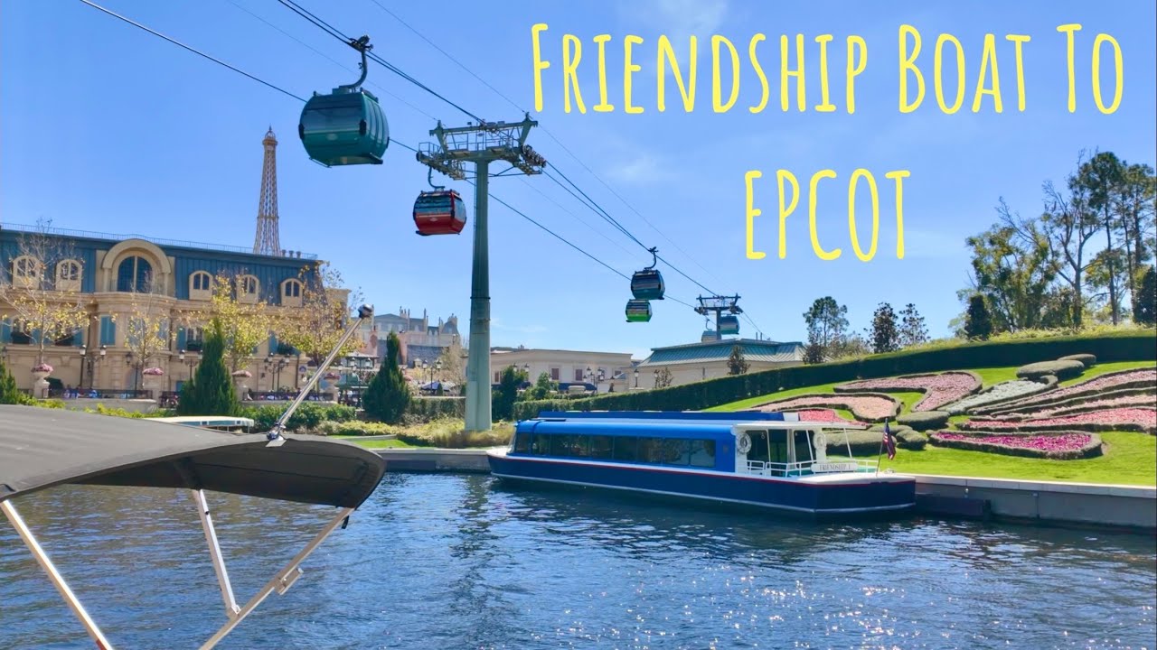 Friendship Boat From Swan/Dolphin To EPCOT W/ Stops At Yacht, Beach ...