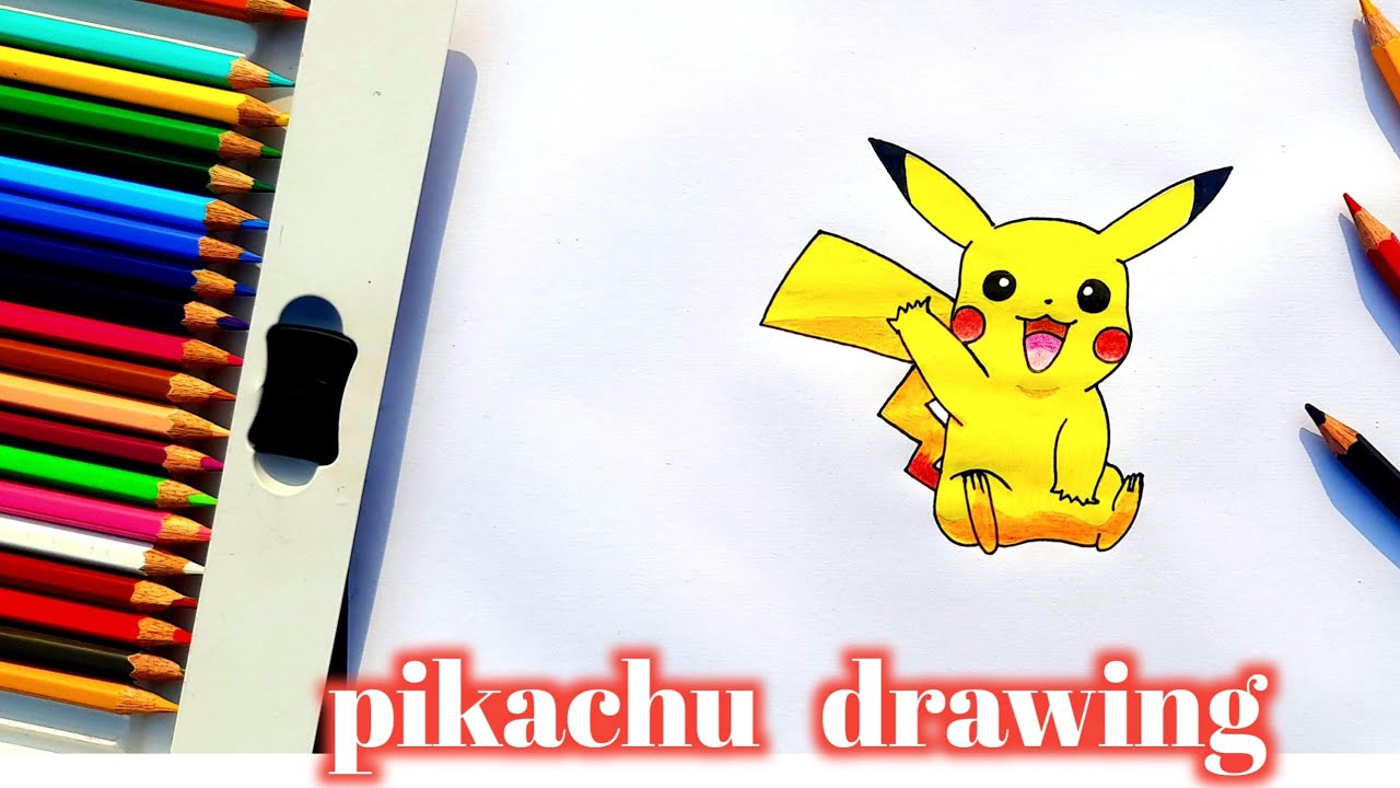 how to draw pikachu || how to draw pikachu stepbystep | pikachu drawing ...