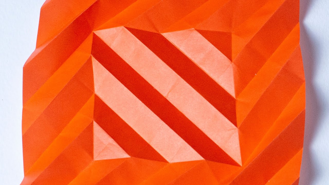 Chiaroscuro Square With No Extra Creases - YouTube