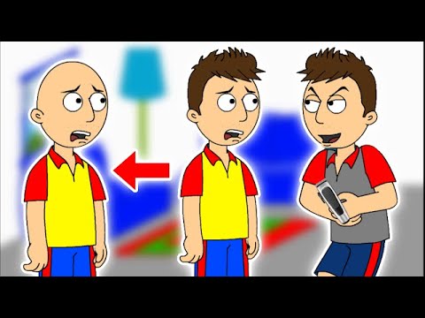 Classic Caillou Shaves Caillou's Hair off. - YouTube
