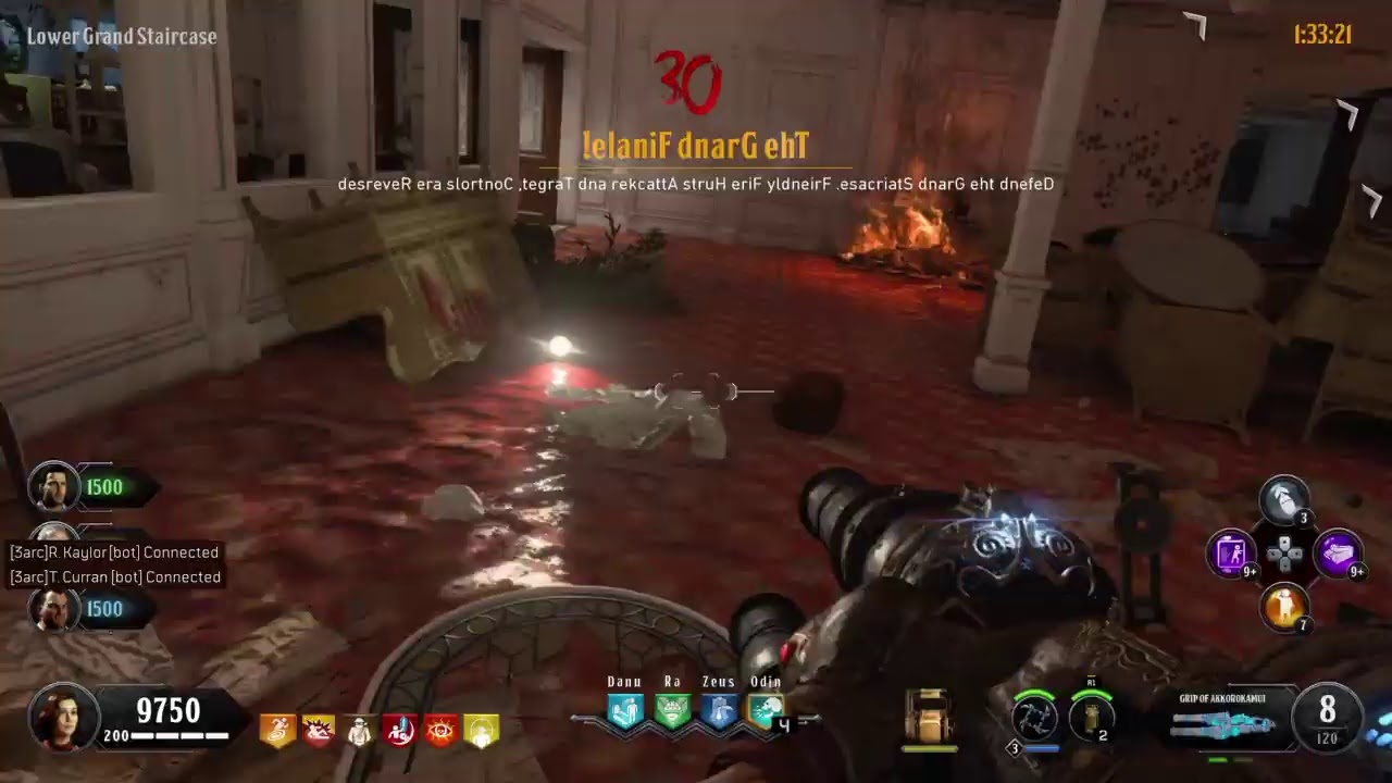 CALL OF DUTY BO4 UPDATE ZOMBIES NEW GAUNTLET NO STRIKES UNSINKABLE HARD ...