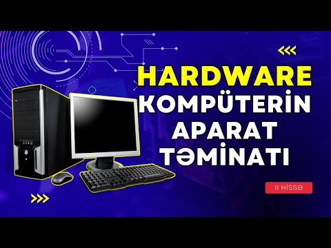 Kompüterin aparat təminatı (II hissə) | ZOOM ilə online dərs