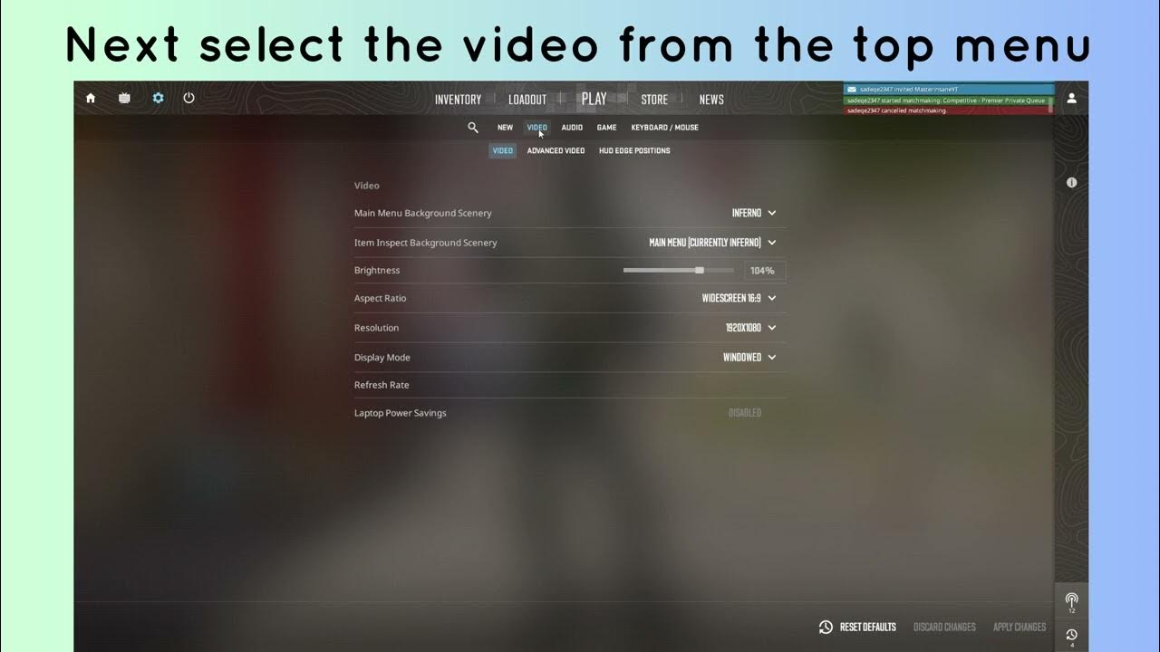 How to Change Resolution & Display Mode in Counter Strike 2 CS2 - YouTube