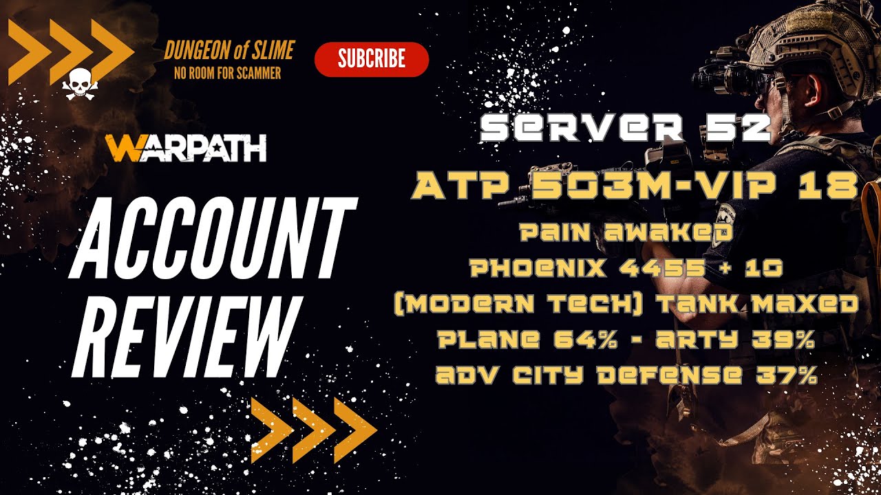 Server 52 - ATP 503m - VIP 18 - PAIN AWAKED - PHOENIX 4455 - MODERN ...