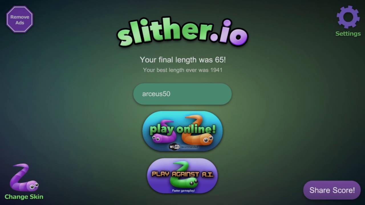 video sur slither.io sur android explication comment je film - YouTube