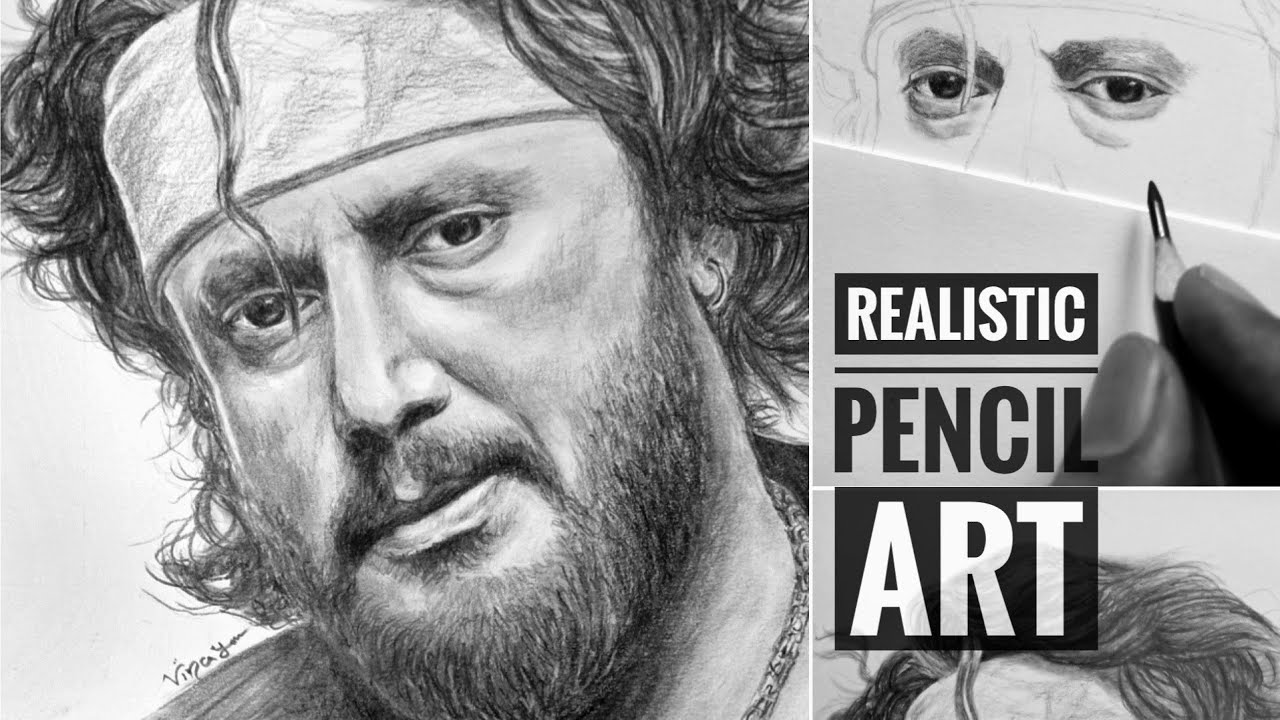 Drawing Darshan | Realistic pencil art | Timelapse video | Challenging ...