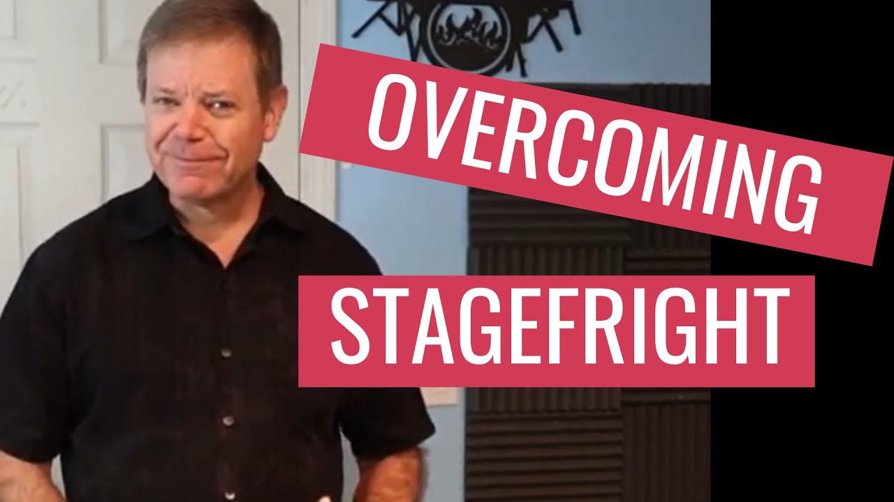 How To Get Over Stagefright - 4 Ways😀 - YouTube