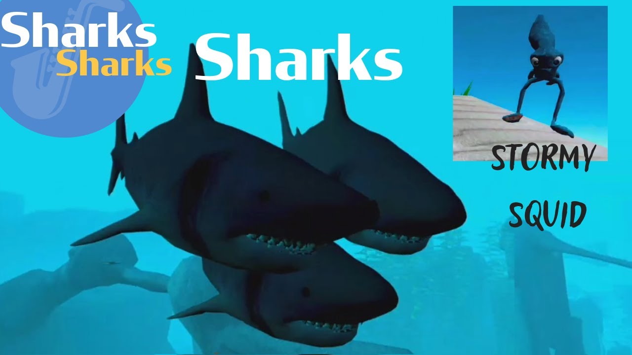 Sharks in Squid Smack Gameplay with Stormy Squid - YouTube