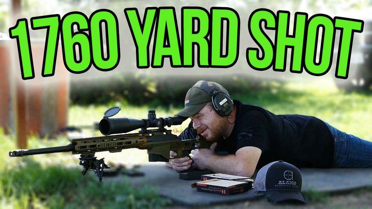 One Mile Long Shot With The Remington MSR And A New Long Range Shooter ...