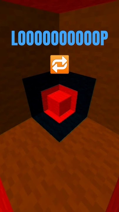 Infinite Minecraft PE Loop #trending #viralvideo #gaming #gameplay # ...