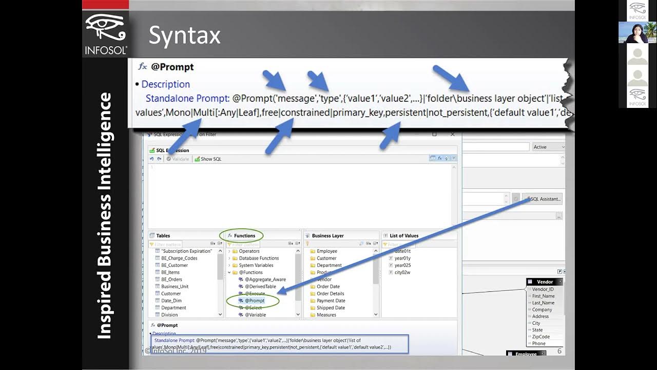 BusinessObjects Universe Prompts: When to Use Them and How to Create ...