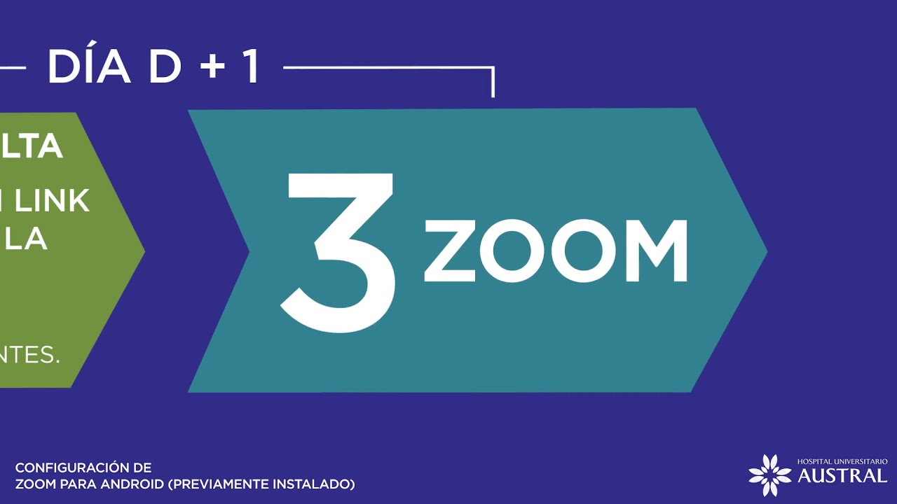 Tutorial de Consulta Virtual con Android (Zoom ya instalado) - YouTube