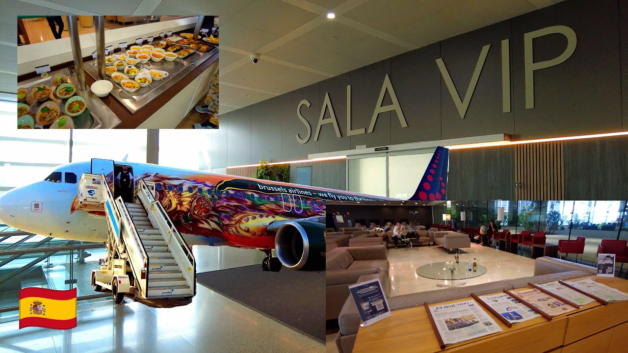 VIP Lounge Malaga-Costa del Sol Airport Brussels Airlines A320 Oo-snf ...
