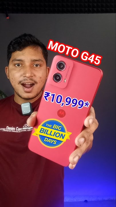 Moto G45 5G only 11000 in flipkart big billion days sale 2024|| motorola g45 5g review - YouTube