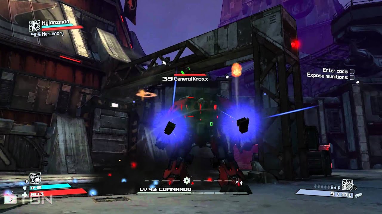 Borderlands [General Knoxx] 1080p Walkthrough w/Luke Part 27: End Boss ...