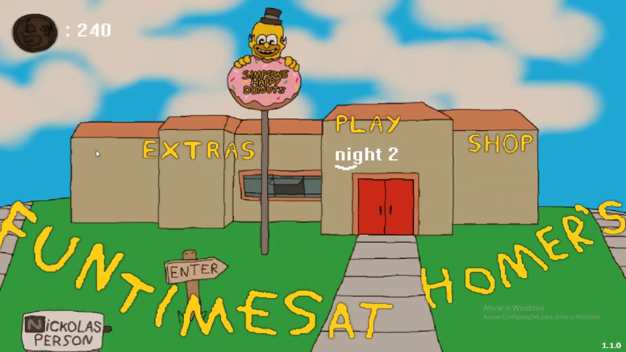 fun times at homer night 2 + maggie jumpscare - YouTube