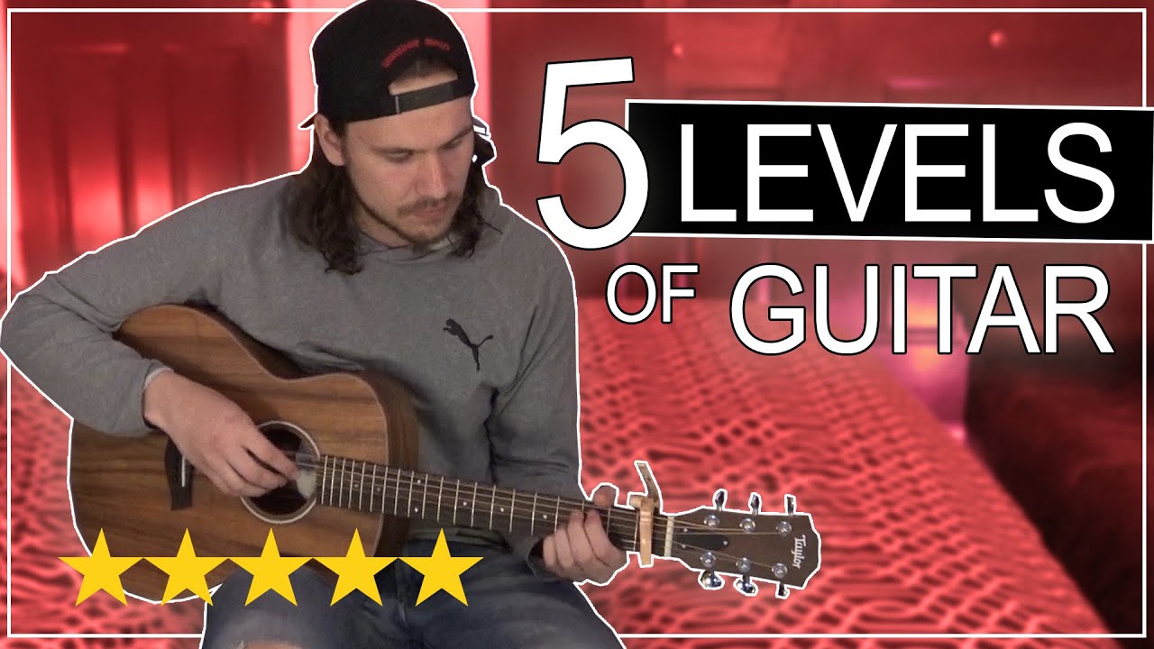 LEVELS of BEGINNER GUITAR - YouTube