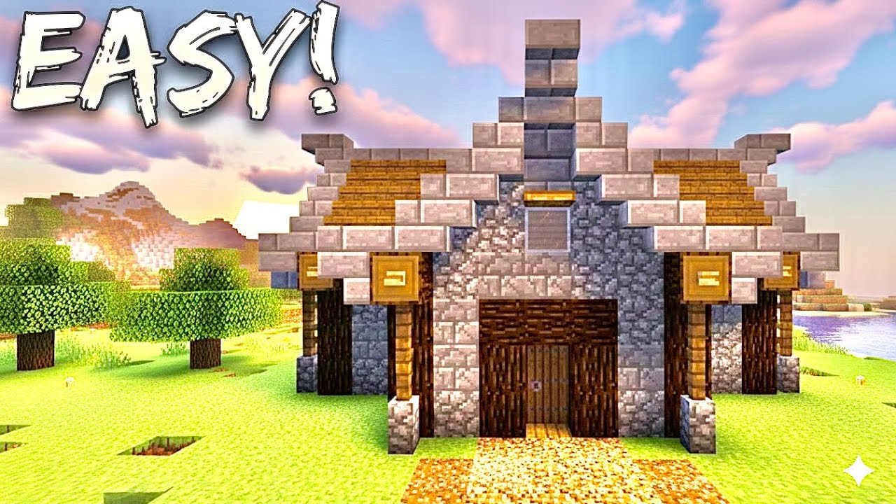 "Minecraft: How to Build an EASY Starter House! (Step-by-Step)" - YouTube