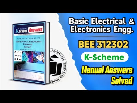 Basic Electrical & Electronic Engineering (312302) BEE Manual answer ...