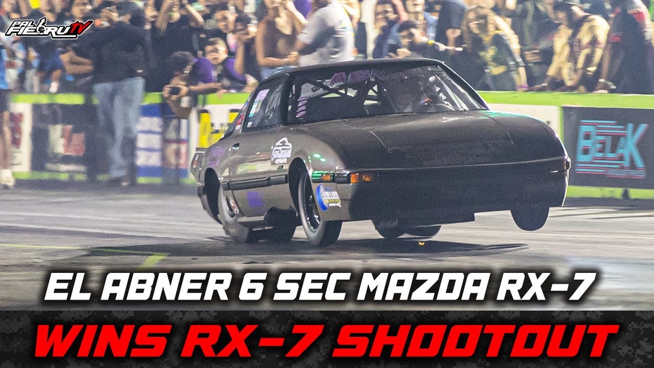 El Abner 6 Sec Mazda Rx-7 Wins Mazda Rx-7 Shootout at World Sport ...