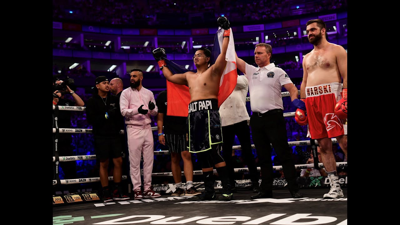 SALT PAPI Secured the FASTEST Knockout (15 seconds) in the BOXING ...