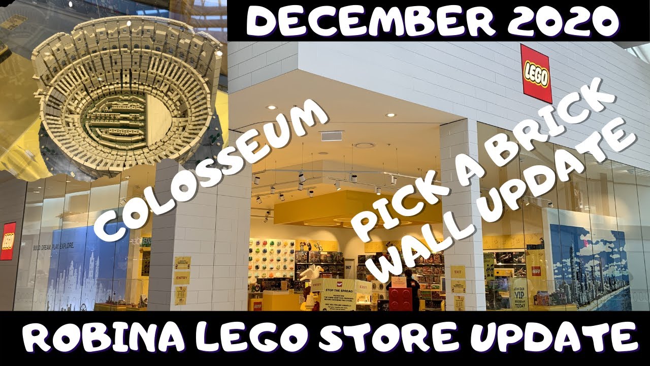 ROBINA LEGO STORE DECEMBER 2020 UPDATE PICK A BRICK WALL UPDATE 2020 ...