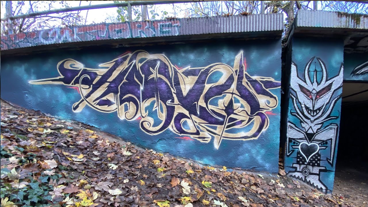 BAD BRIDGES GRAFFITI - MUSIC: FLER & APACHE - ARTIST: HESKY ONE 2022 ...