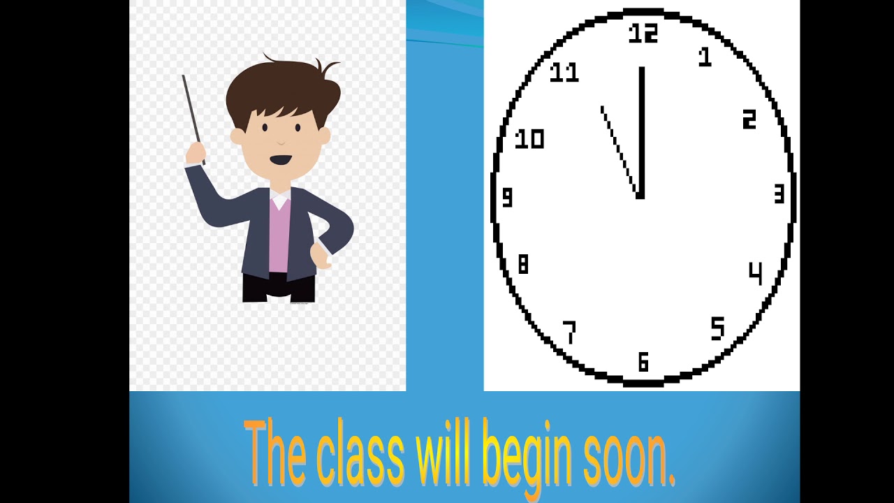 The class will begin soon. - YouTube