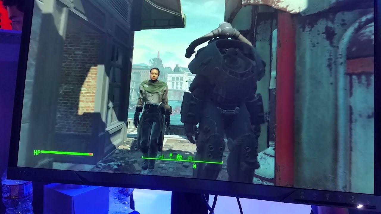 My Fallout 4 avatar from the Intel booth at CES 2016 - YouTube