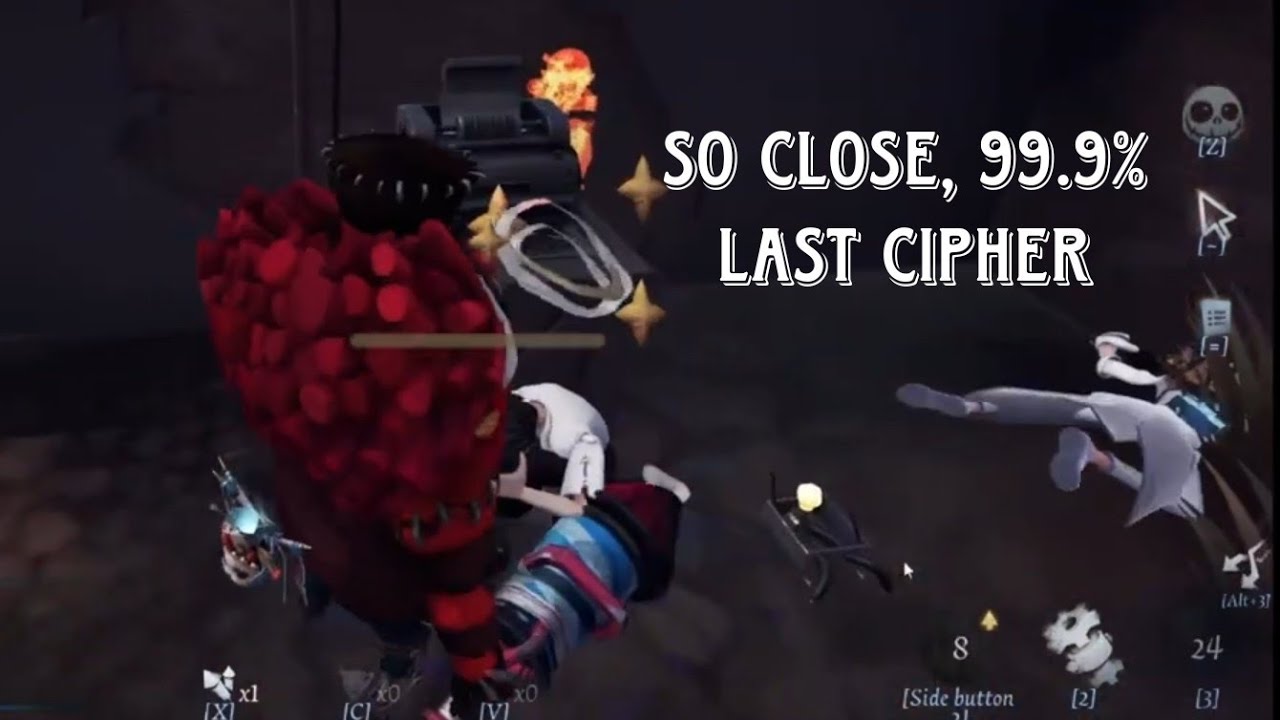 I didn't expect they can force last cipher | IDENTITY V - YouTube