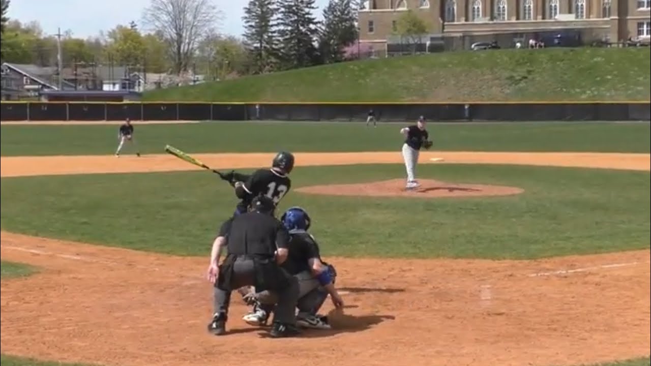 Devin Tait Home Run MSMC Knights vs Yeshiva Maccabees Skyline Baseball ...