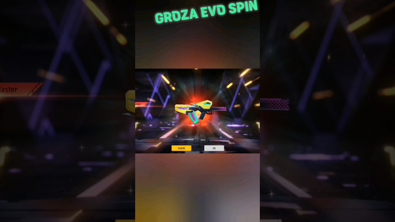 NEW EVO Groza Evo gun spin 😯😲 - YouTube