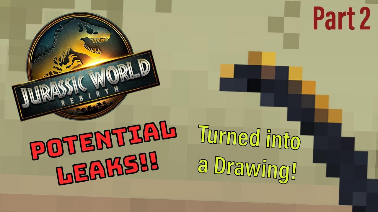 JW Rebirth: Part 2 of Drawing the Leaked Dinosaurs | Timelapse Drawing ...