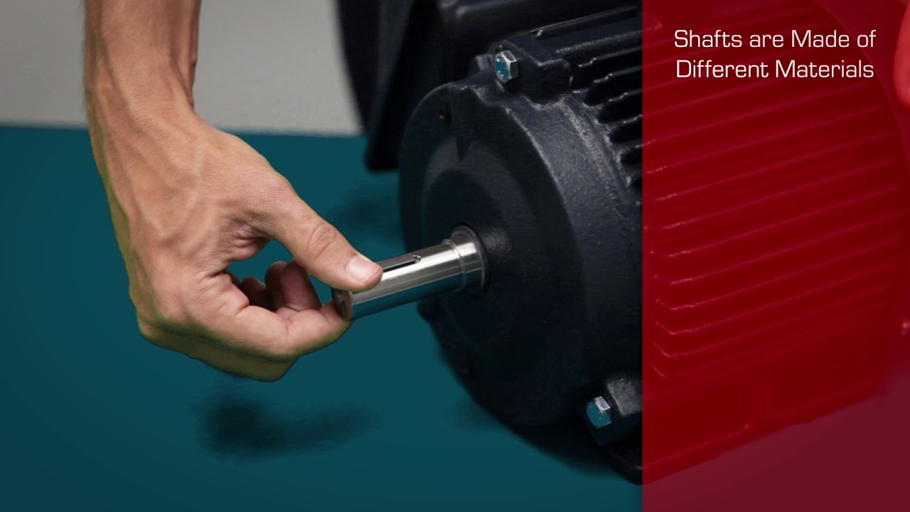 Toshiba Motor Parts Video Tutorial - Part 6 - Shaft & Key - YouTube