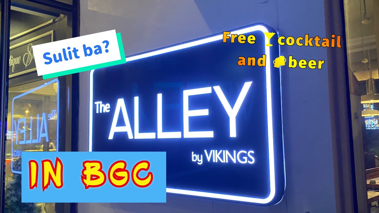 The ALLEY by Vikings|| BGC || Buffet || All you can drink and eat - YouTube