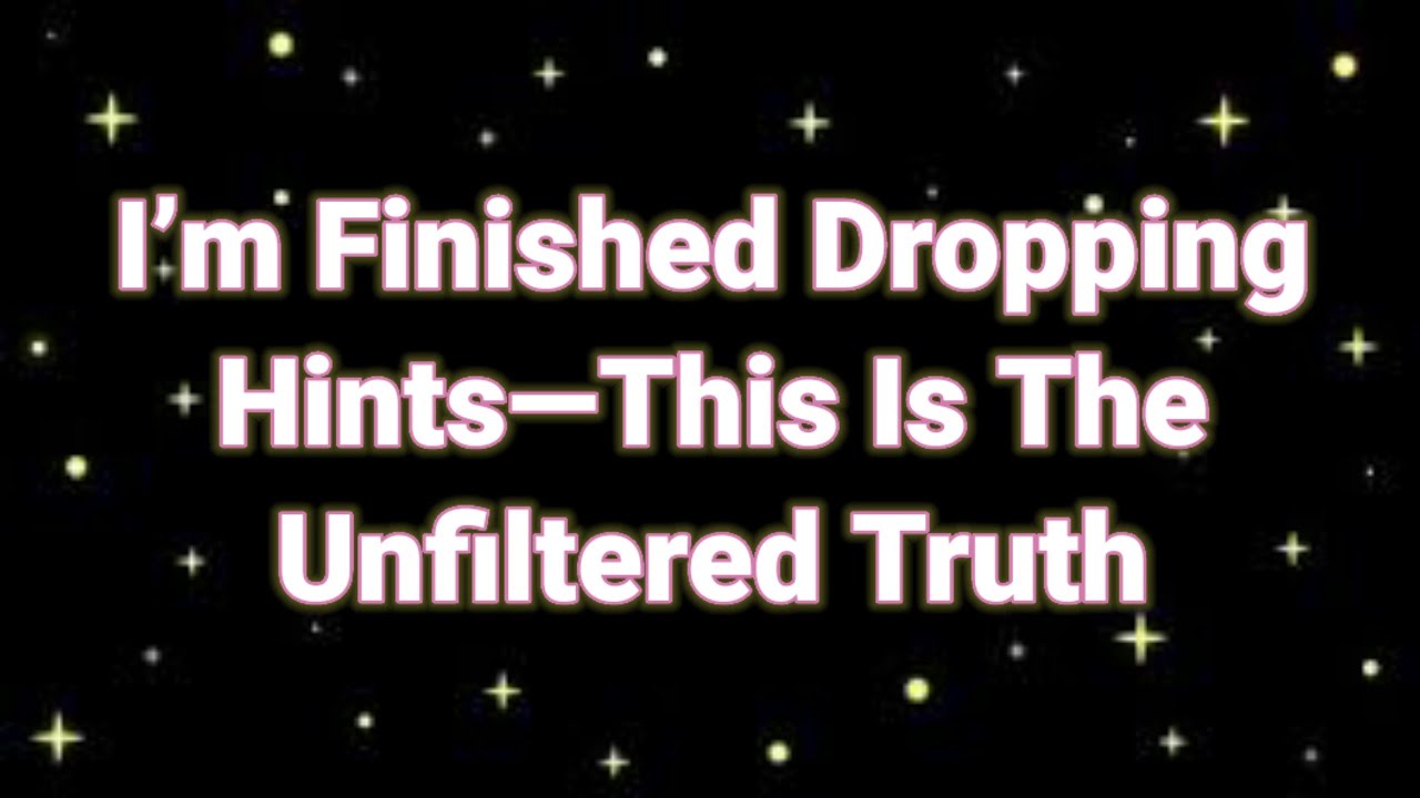 "DM to DF - I’m Finished Dropping Hints" 💌 dm to df 💌 twin flame ...