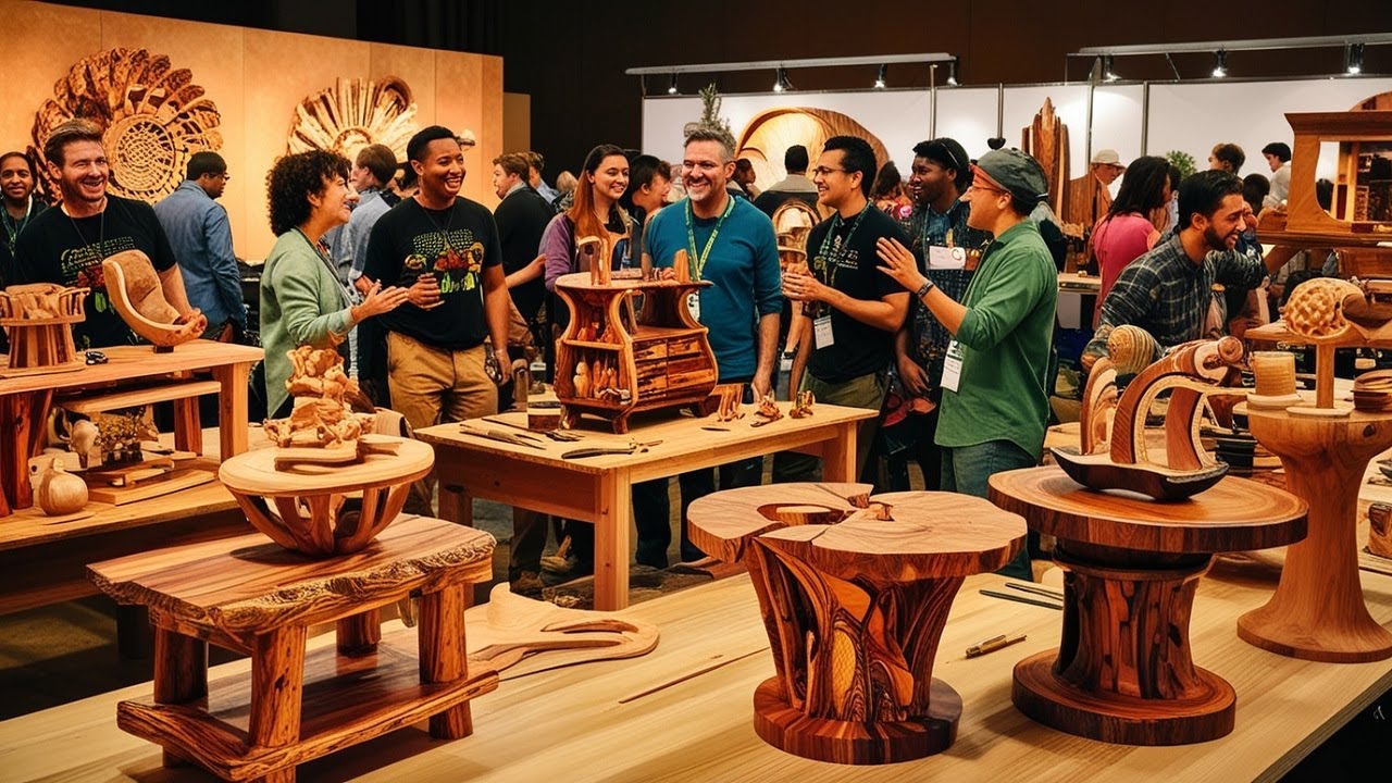 Incredible Woodworking and Upcycling Event: The Most Creative Wood ...