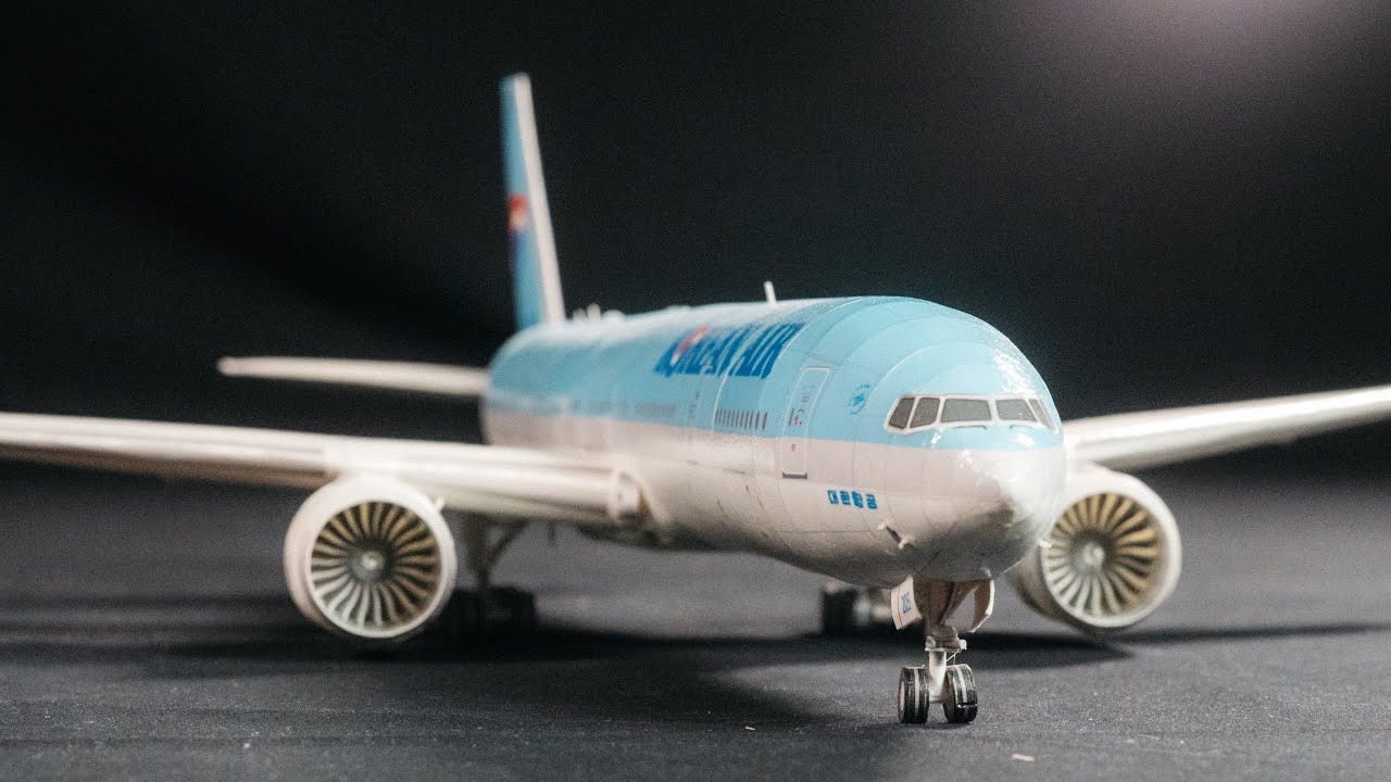 Hermercraft Papercraft | Korean Air Boeing 777-300ER - YouTube