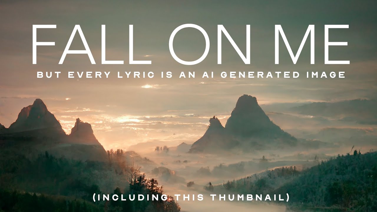 Peter Hollens feat. Nathan Pacheco - Fall On Me - but every lyric is an ...