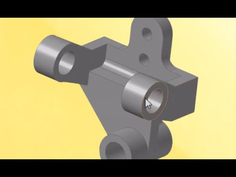 Tutorial Modelado de componente mecanico en Inspire - YouTube