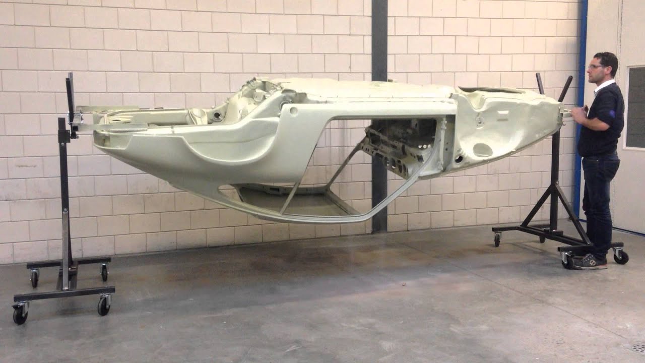 Kantelbrug HMDcreations Kantelbrug rotisserie spit Porsche opknapper ...