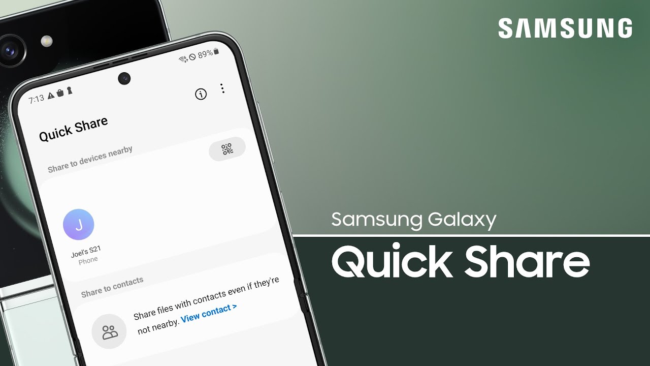Use Quick Share To Send Photos Videos And Files To Nearby Devices
