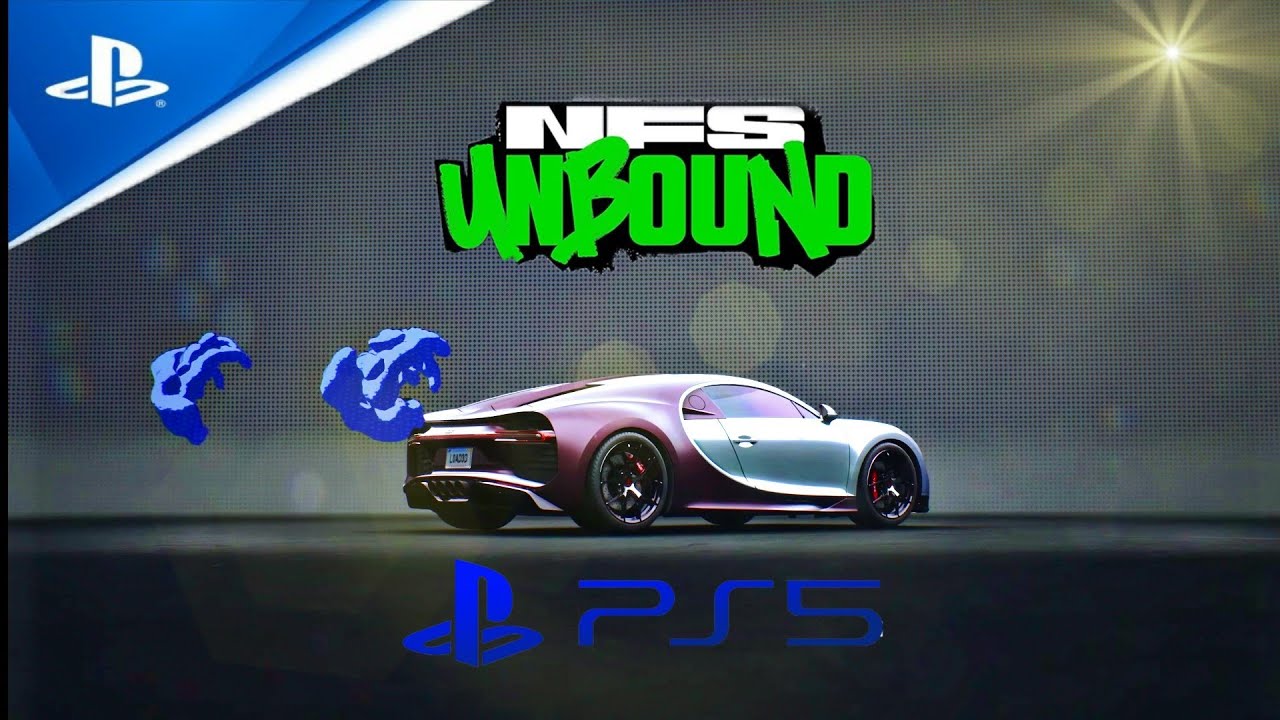 Bugatti Chiron Speed in NFS Unbound PS5 - YouTube
