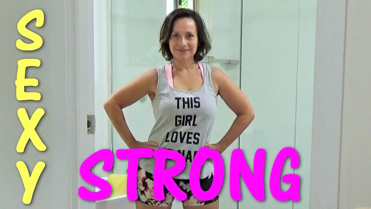 STRONG IS SEXY! 9 Minute Strength Workout With Me At Home - YouTube