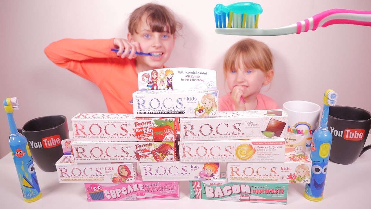 DENTIFRICE CHALLENGE • 10 goûts : Bacon, Cupcake ... - Studio Bubble ...