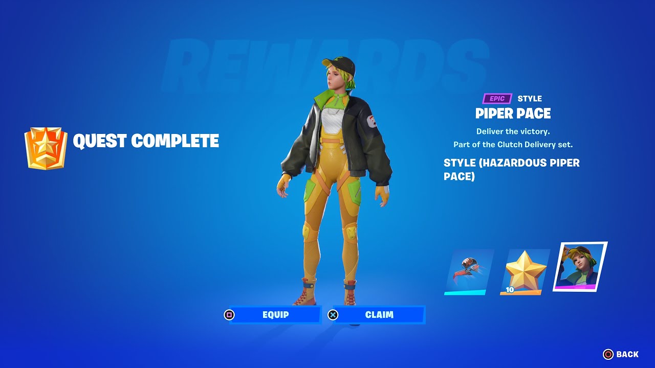 Fortnite All Complete the Piper Pace’s Snapchat Quests Guide in ...