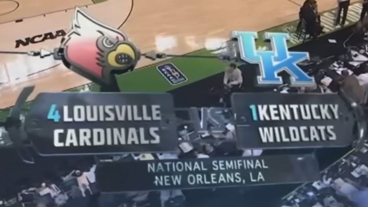 #1 Kentucky vs #17 Louisville Basketball Highlights (3/31/2012 - Final ...
