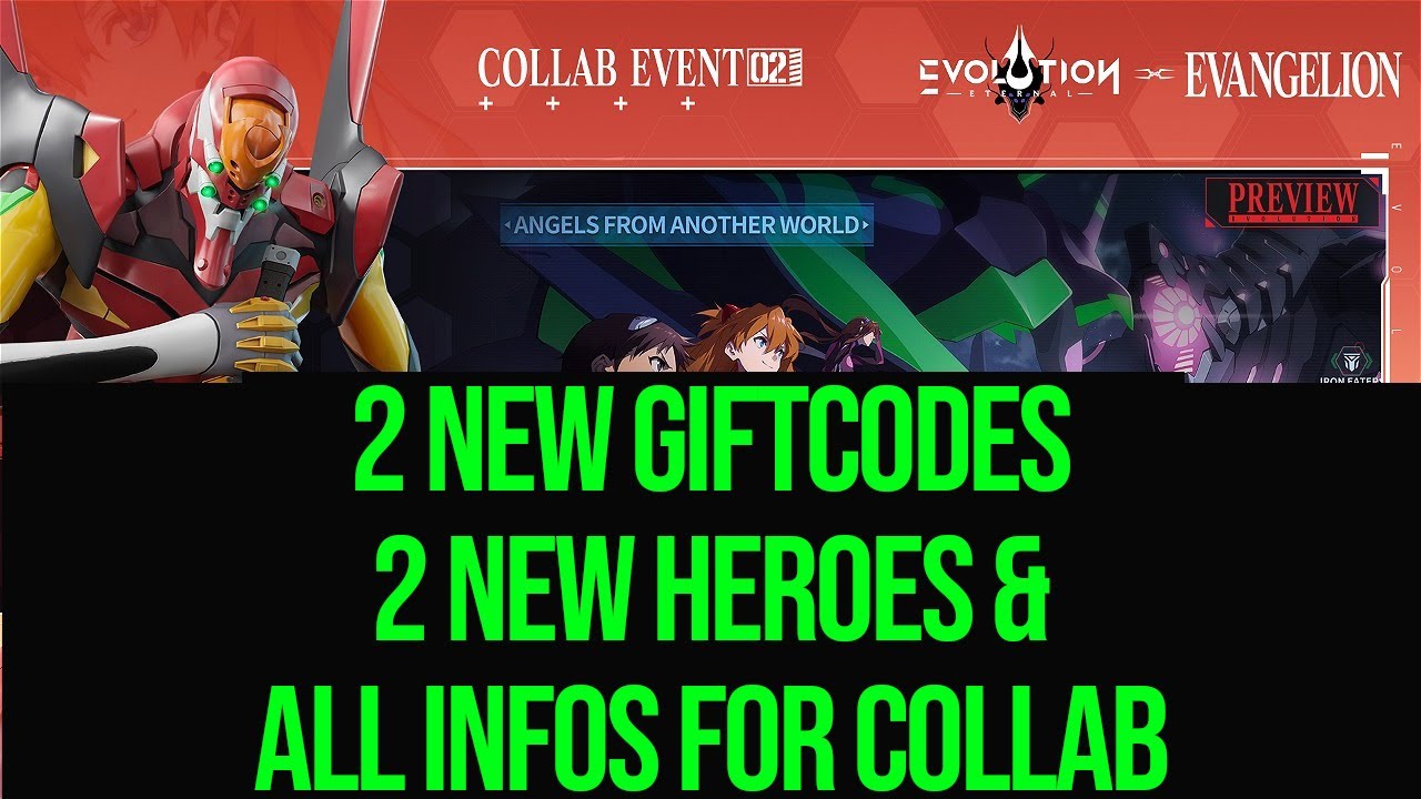 2 New Giftcodes | 2 New Heroes & All Infos for Collab | Eternal ...