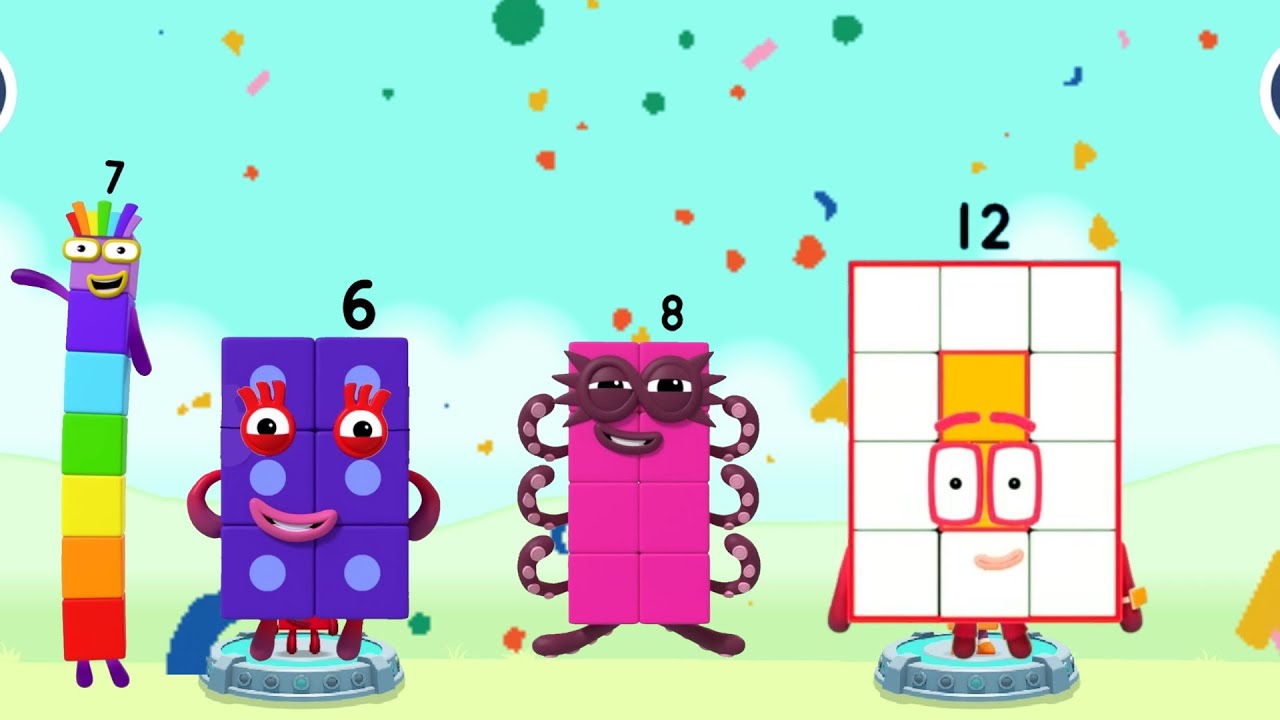 Numberblocks Magic run - Introducing with Big number | New Advanture ...